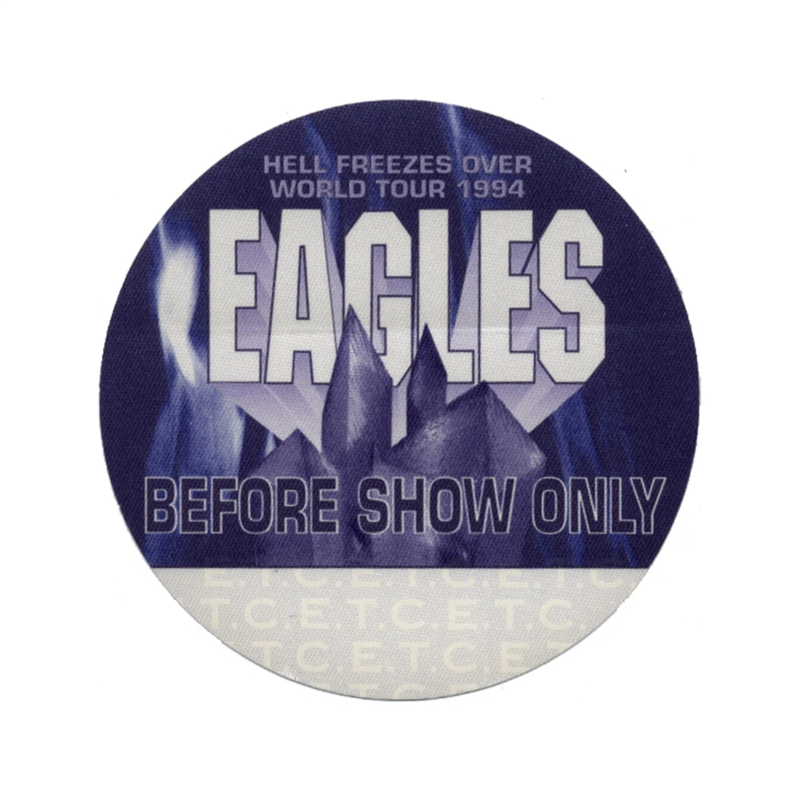 The Eagles 1994 Hell Freezes Over Concert Tour Before Show Backstage ...