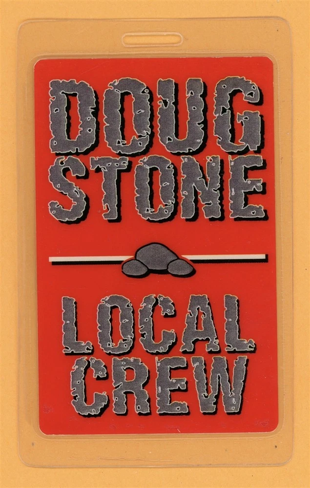 Doug Stone 1990 Tour Local Crew Laminated Backstage Pass | Autographia