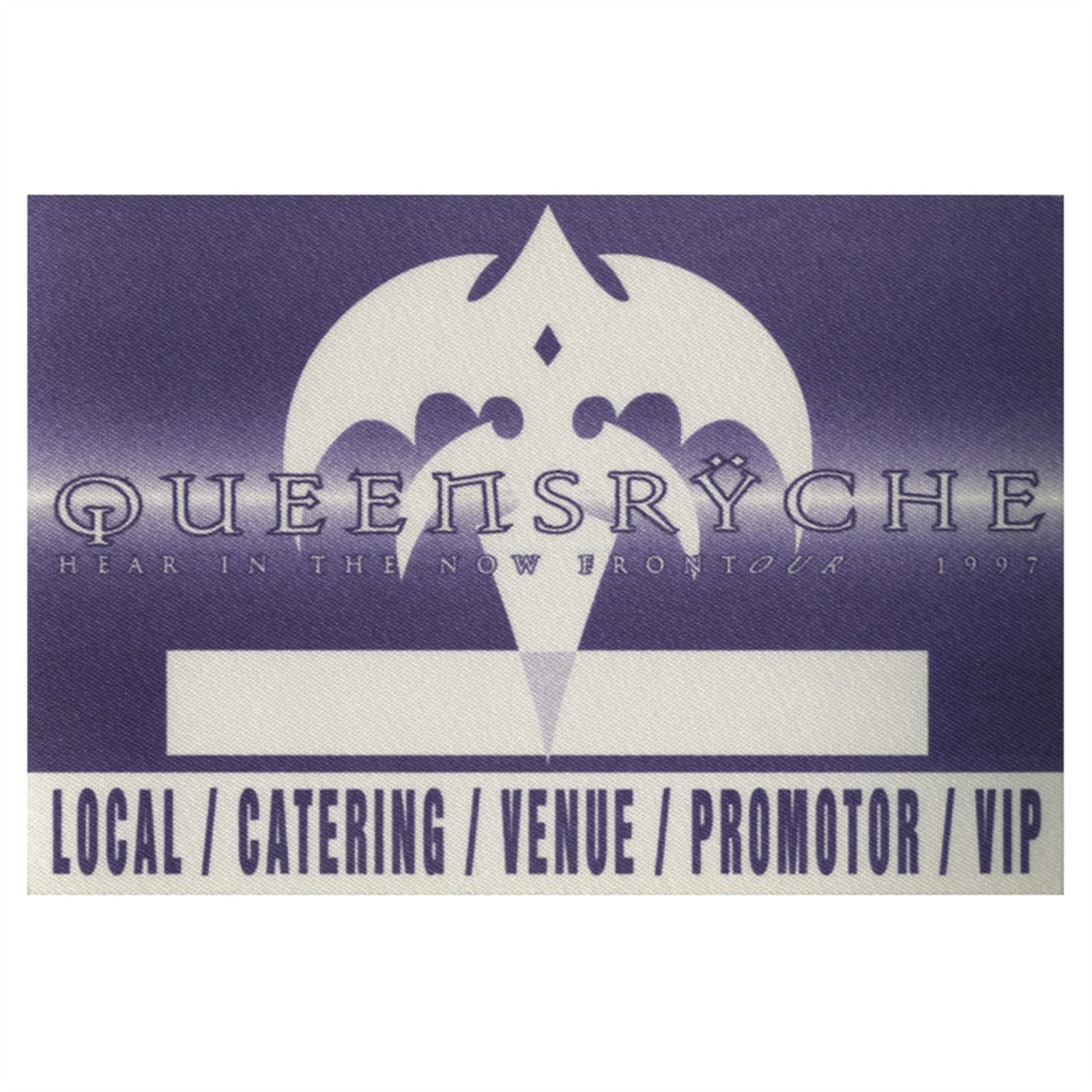 Queensryche 1997 Hear in the Now Frontier Concert Tour VIP Backstage ...