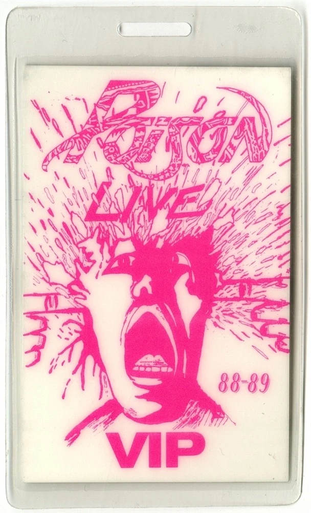 Poison 1988 Open Up and Say Ahh Concert Tour VIP Laminated Backstage ...