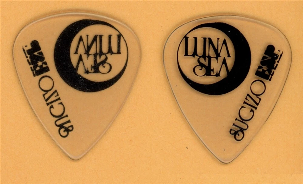 Luna Sea Sugizo Vintage Guitar Pick - 1991 Tour | Autographia