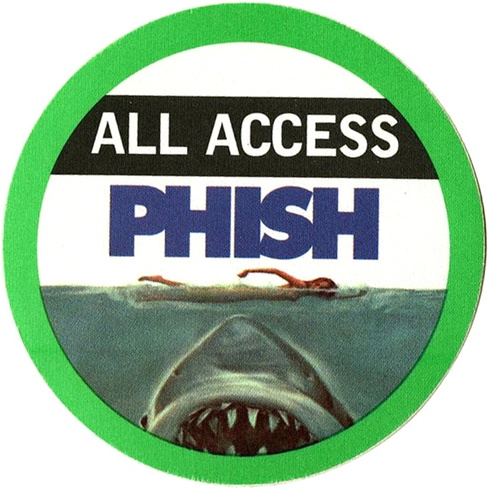 Phish 1997 Slip Stitch and Pass Concert Tour All Access Backstage Pass ...