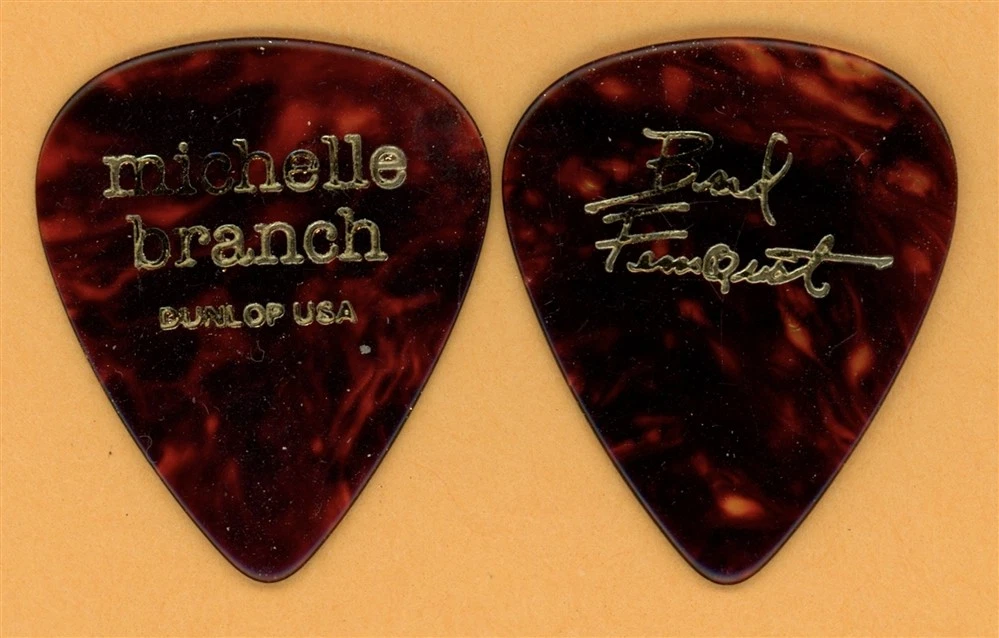 Michelle Branch Brad Fernquist Goo Goo Dolls Guitar Pick - 2003 Spirit ...
