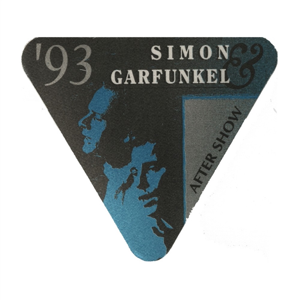 Simon & Garfunkel 1993 Reunion Concert Tour Aftershow Backstage Pass ...
