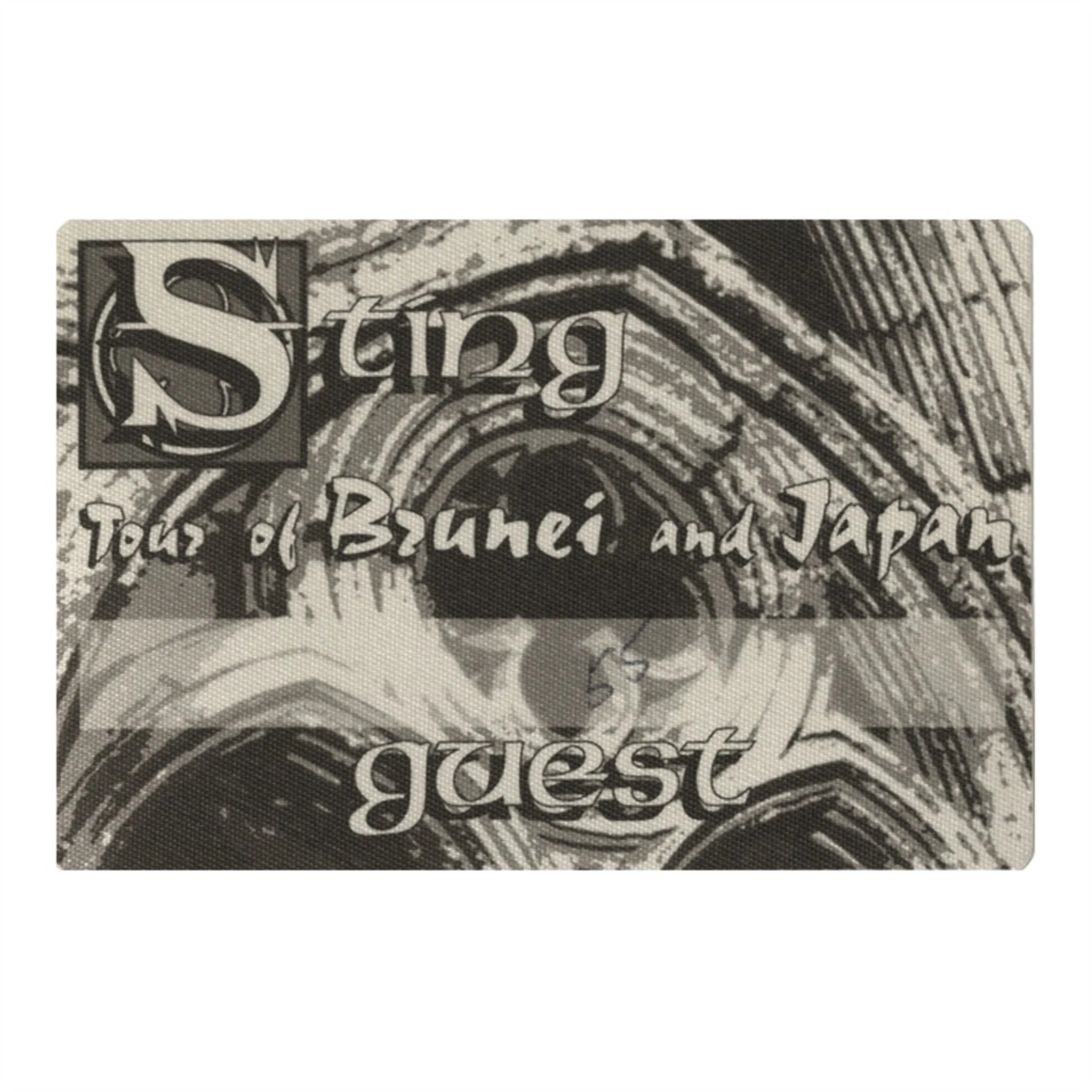 Sting 1996 Mercury Falling Concert Tour Guest Backstage Pass | Autographia