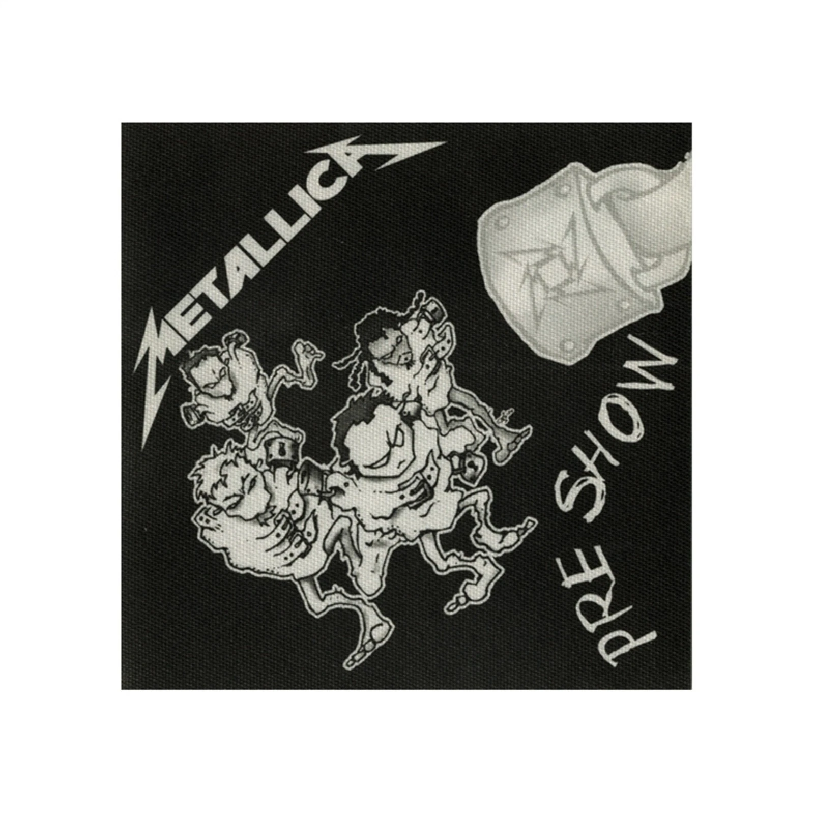 Metallica Preshow Cloth Backstage Pass - 2000 Summer Sanitarium Tour ...
