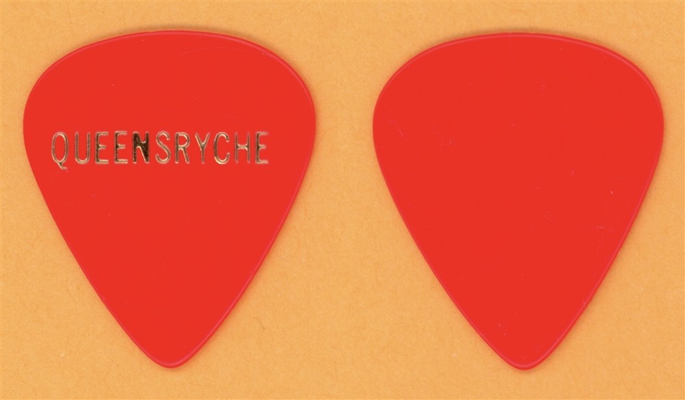 Queensryche Michael Wilton Vintage Guitar Pick - 1984 The Warning Tour ...