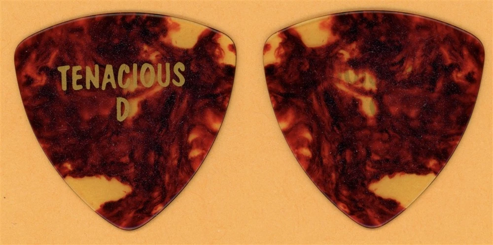 Tenacious D Jack Black & Kyle Gass Vintage Guitar Pick - 2000 US Tour ...