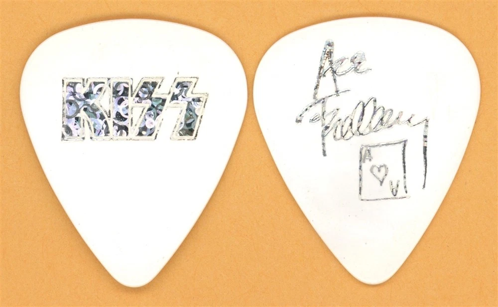 KISS Ace Frehley Bubble Prism Vintage Guitar Pick - 2001 Farewell Tour ...