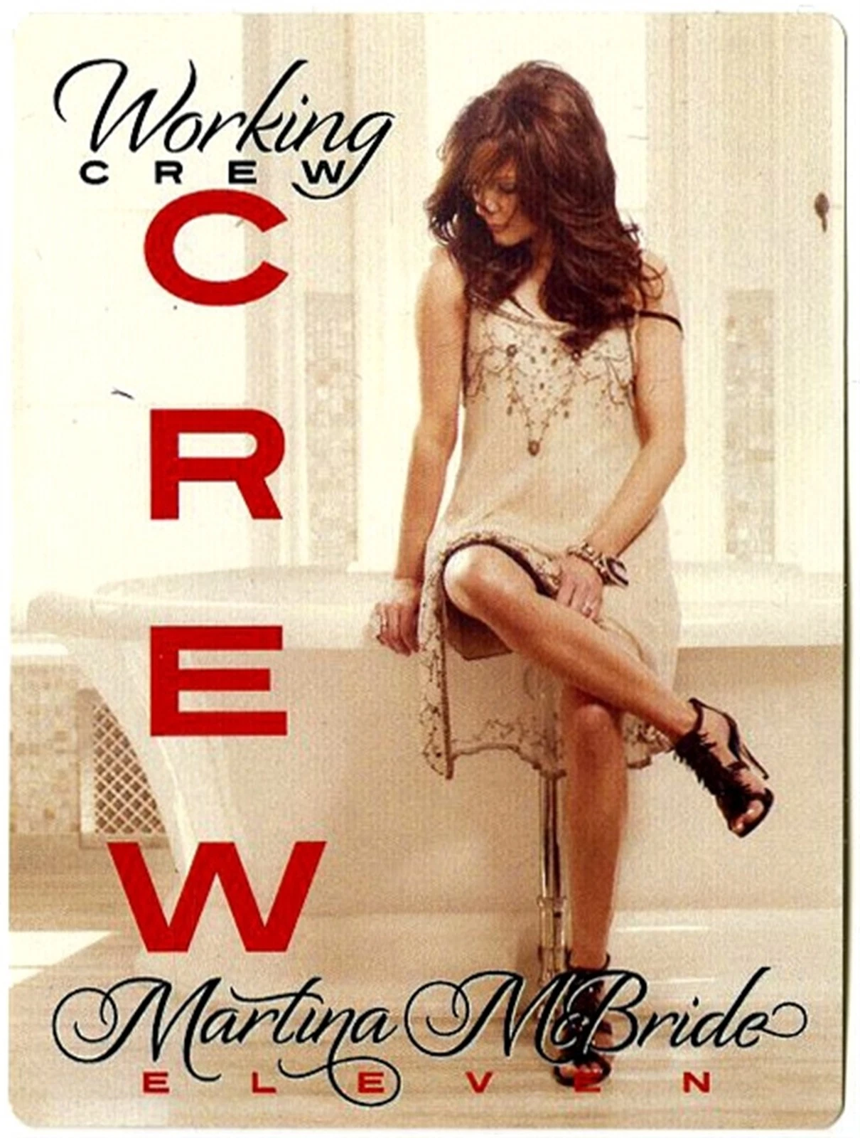 Martina McBride 2012 Eleven Concert Tour Crew Backstage Pass | Autographia