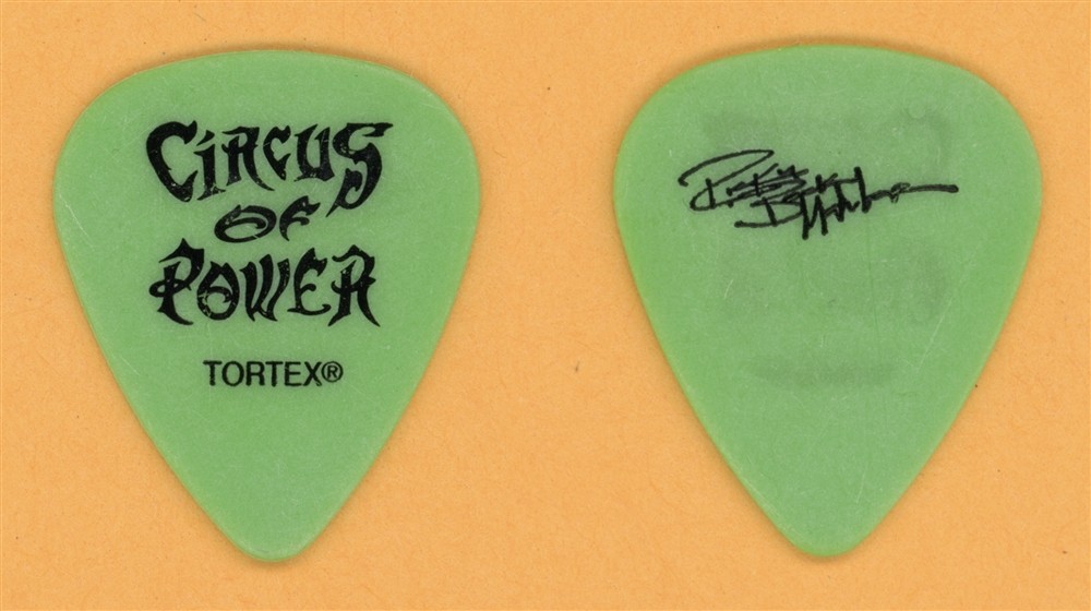 Circus of Power Ricky Mahler Vintage Guitar Pick - 1993 US Tour ...