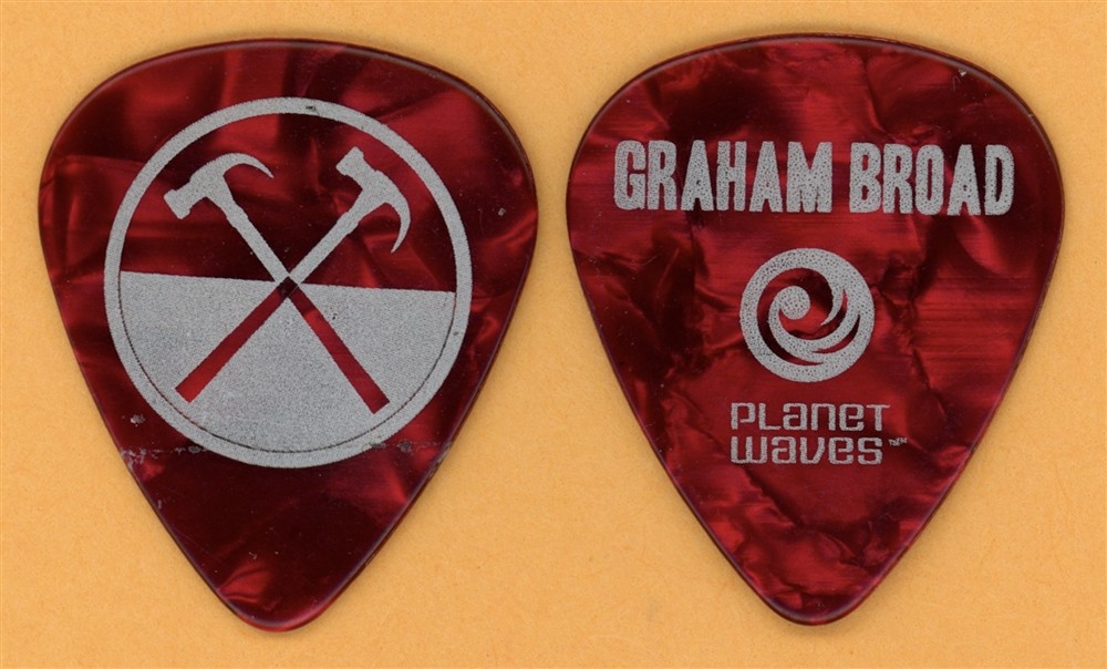 Pink Floyd Roger Waters Graham Broad Vintage Guitar Pick - 2010 The ...