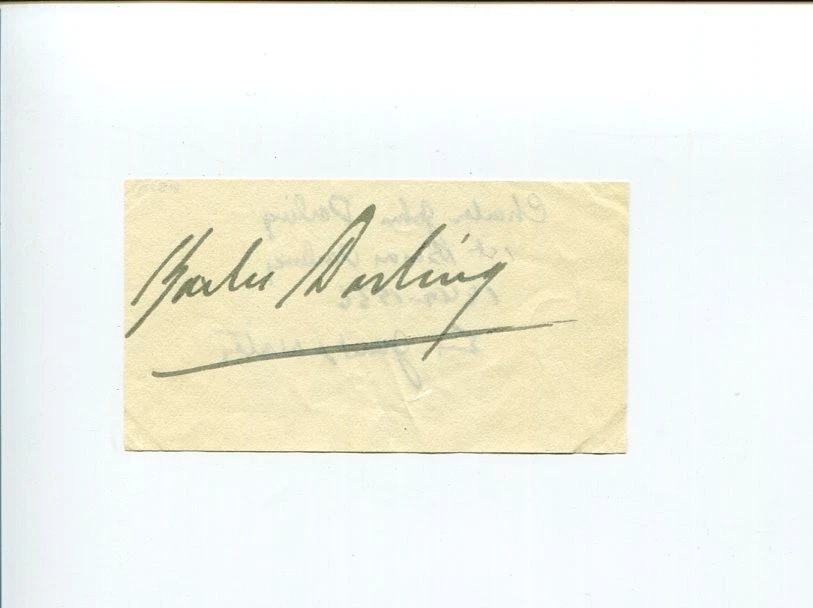 Charles Darling British High Court of Justice Member Parliment Signed ...