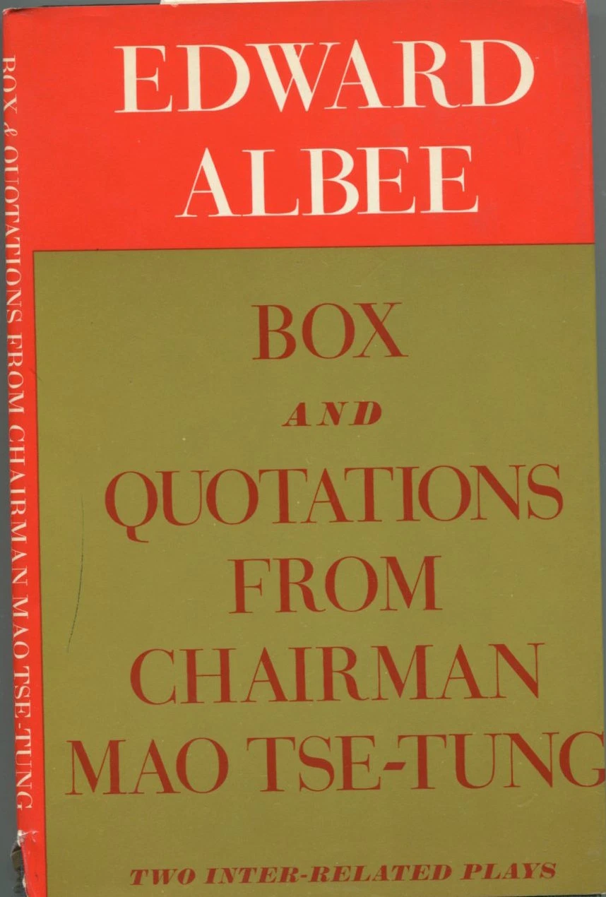 Edward Albee Box And Quotations From Chairman Mao Tse-Tung Signed ...