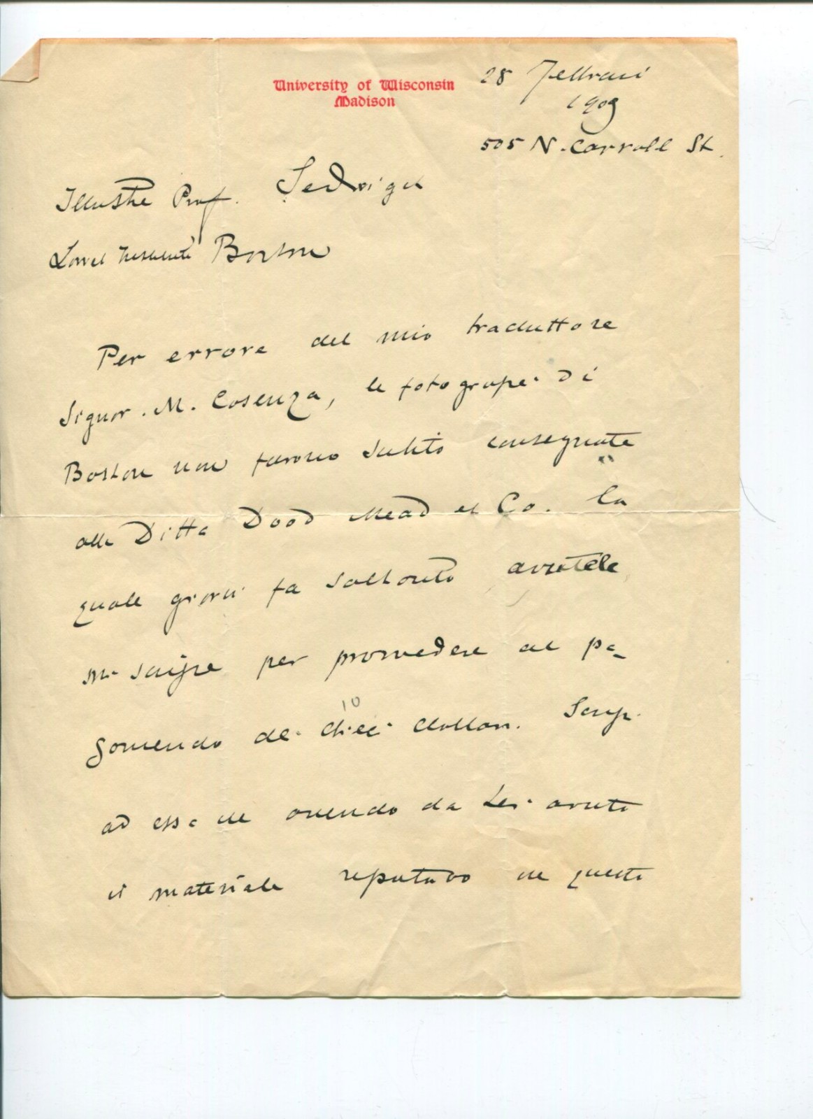 Angel Valbuena Prat Spanish Historian Author Signed Autograph ALS ...