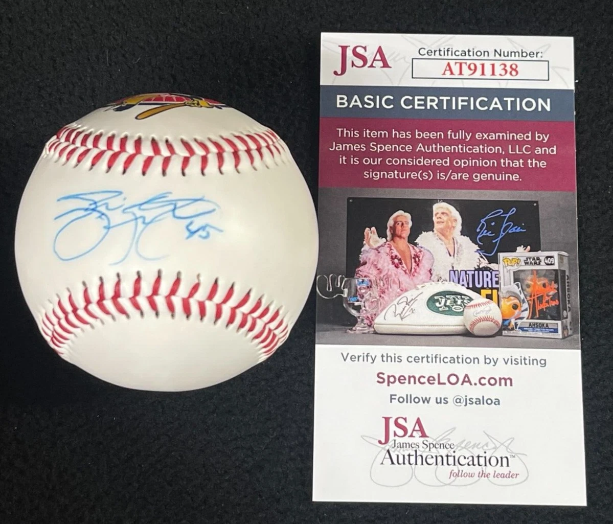 Danny Eckenstahler Signed Toledo Mud Hens Baseball Detroit Tigers JSA ...