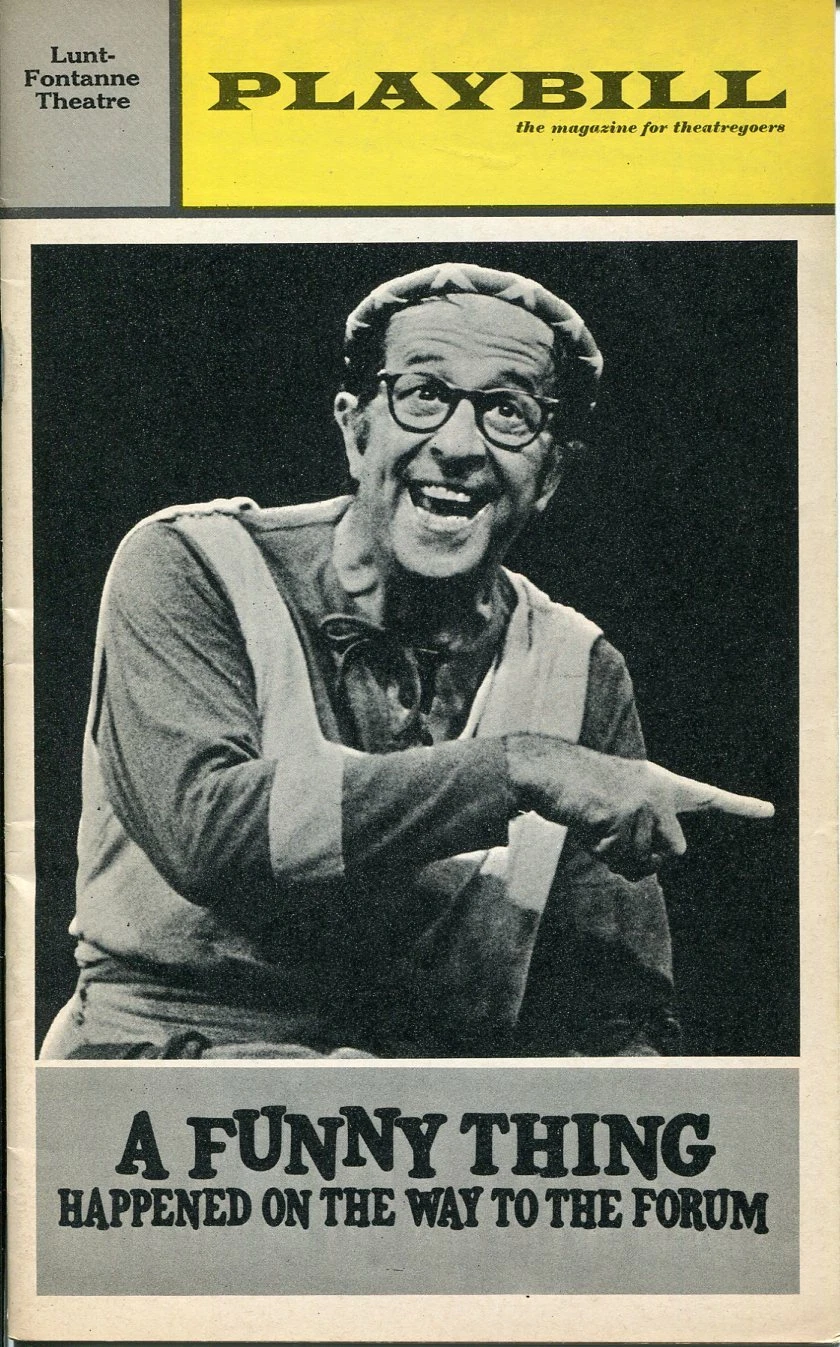 Phil Silvers A Funny Thing Happened On The Way To The Forum June 1972 ...