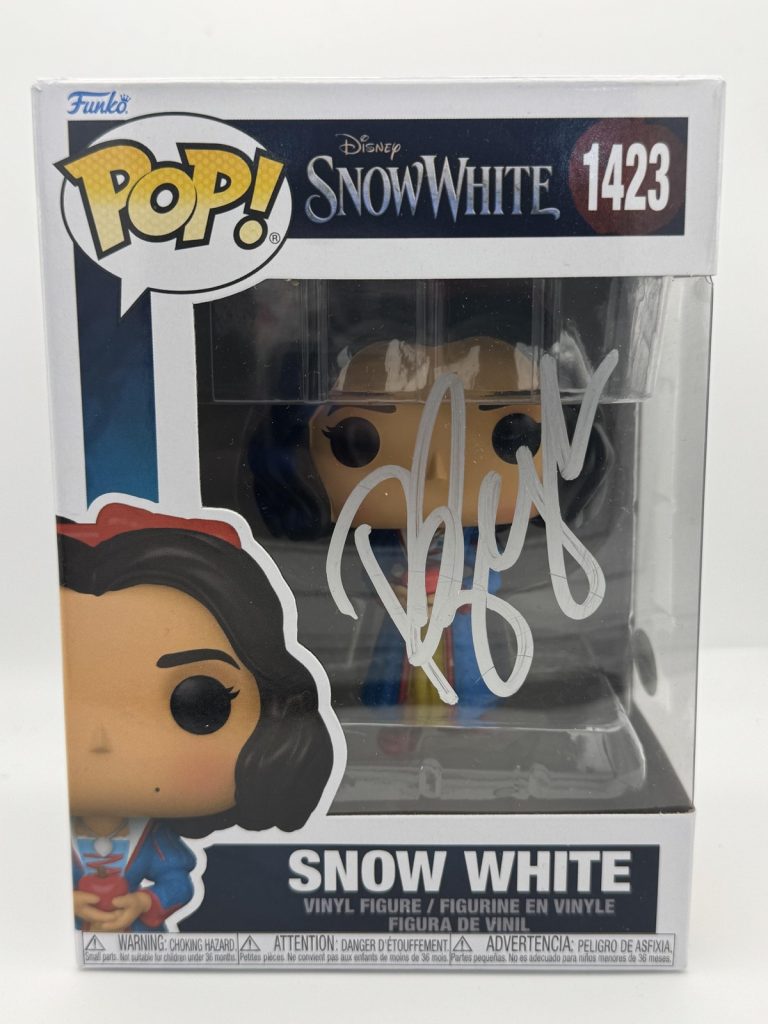 Rachel Zegler "Snow White" AUTOGRAPH Signed 1423 Vinyl Figure Funko Pop ...