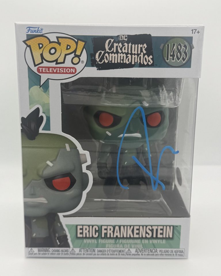 David Harbour "Creature Commandos" SIGNED 'Eric Frankenstein' Funko Pop ...
