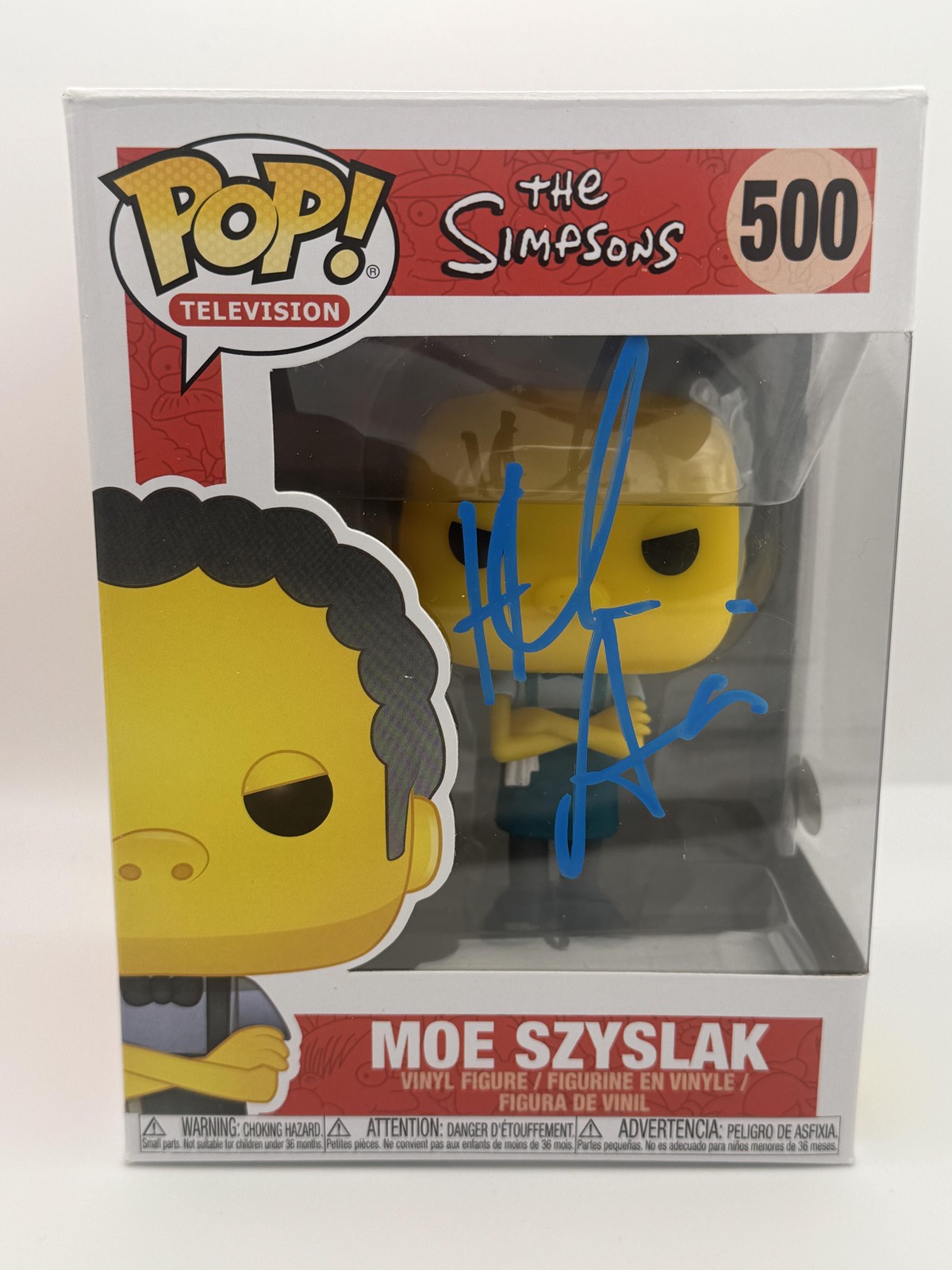 Hank Azaria "The Simpsons" AUTOGRAPH Signed 'Moe Szyslak' 500 Funko Pop ...