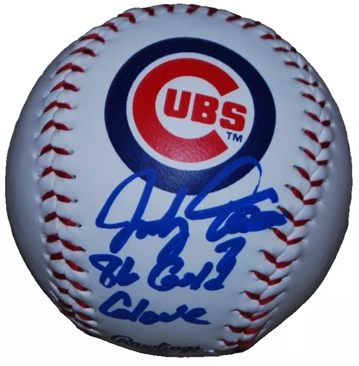 JODY DAVIS signed (CHICAGO CUBS) OML Logo baseball BECKETT BAS BR67625 ...