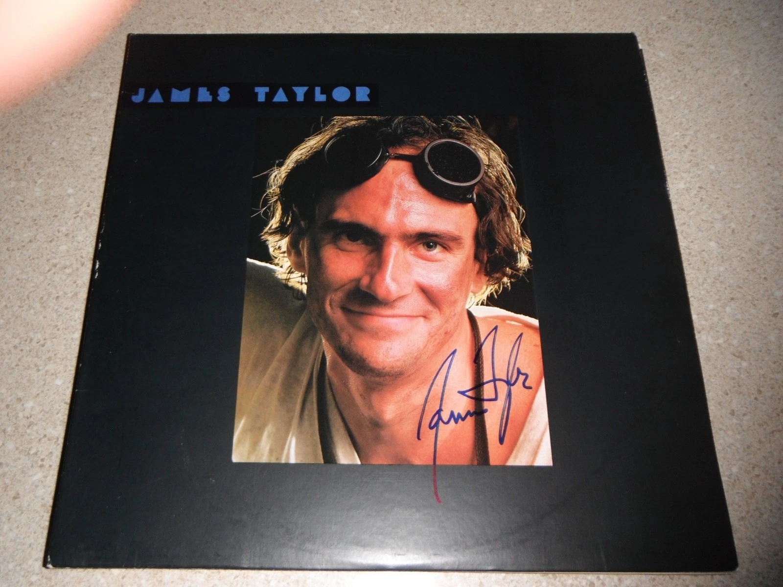 JAMES TAYLOR SIGNED DAD LOVES HIS WORK VINYL ALBUM LEGEND!! | Autographia