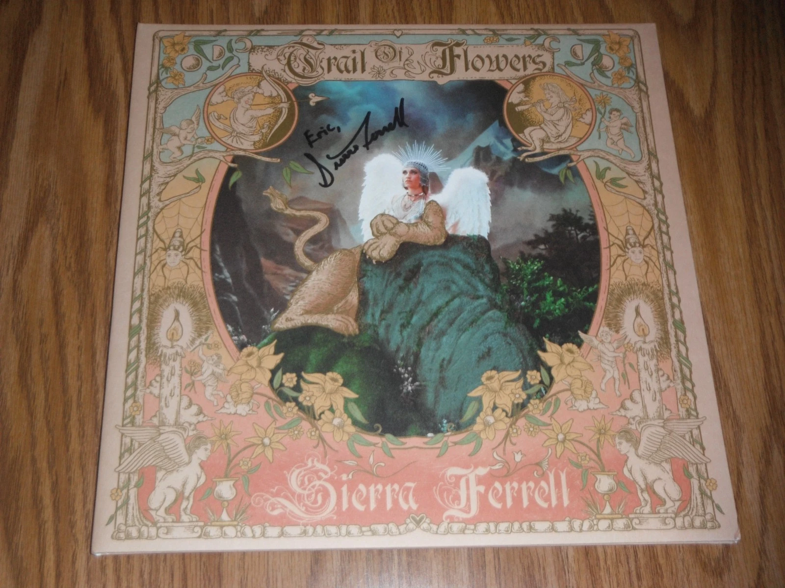 SIERRA FERRELL SIGNED TRAIL OF FLOWERS VINYL ALBUM | Autographia