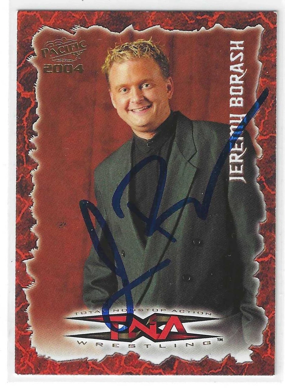 Jeremy Borash Signed 2004 Pacific TNA Card #7 WWE WWF | Autographia
