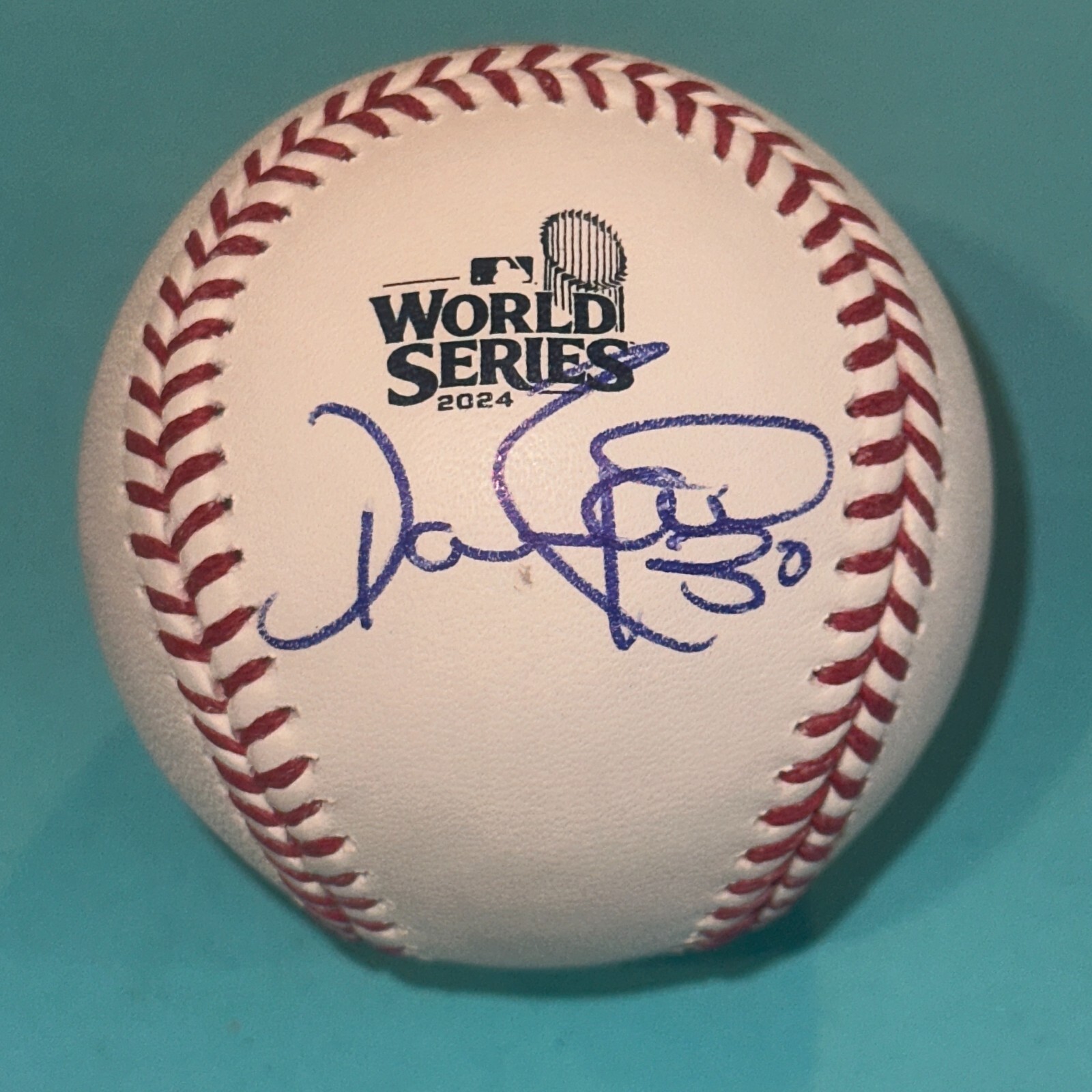 DAVE ROBERTS (Dodgers) Signed Official 2024 WORLD SERIES Baseball ...