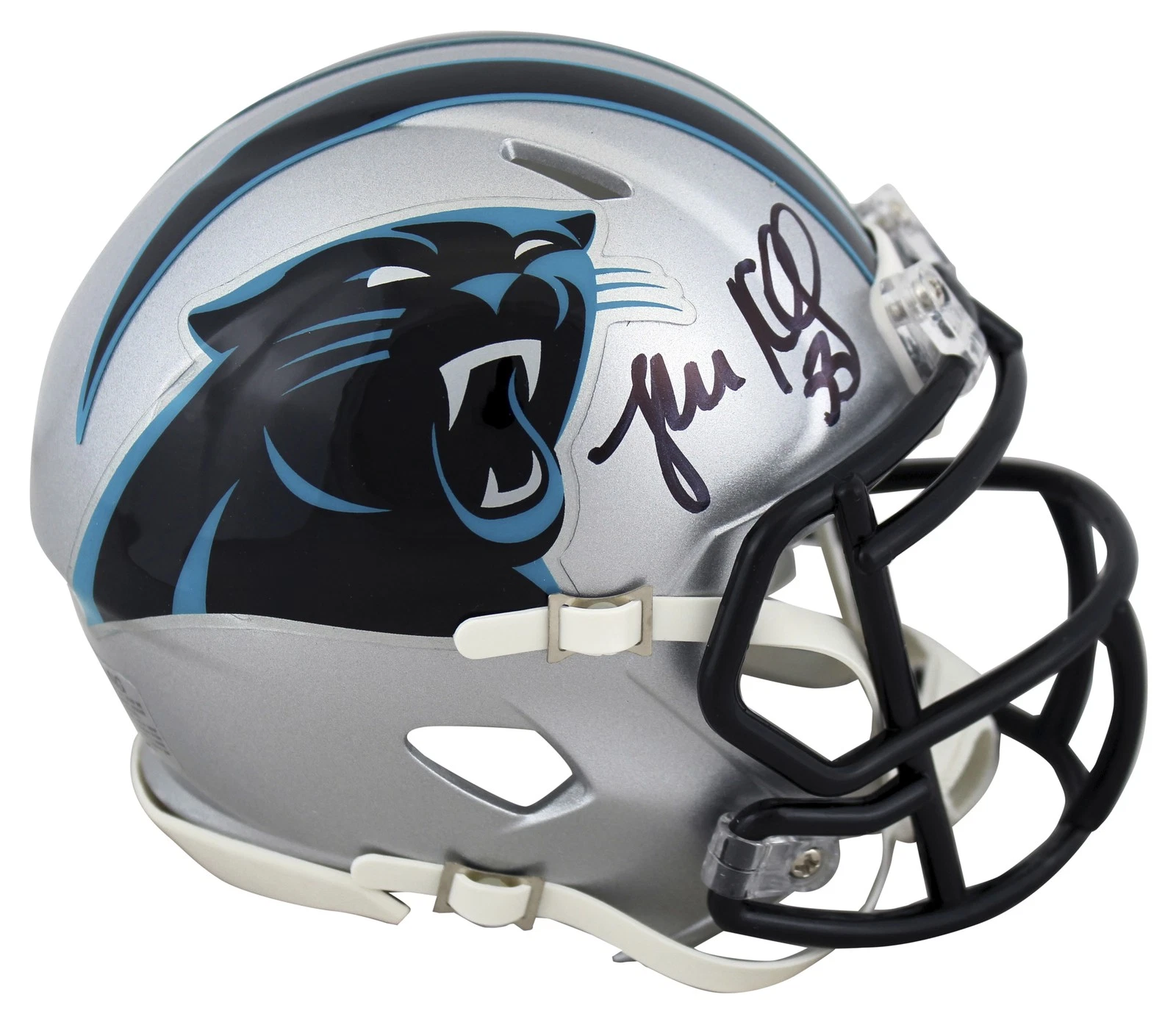 Panthers Luke Kuechly Authentic Signed Speed Mini Helmet BAS Witnessed ...
