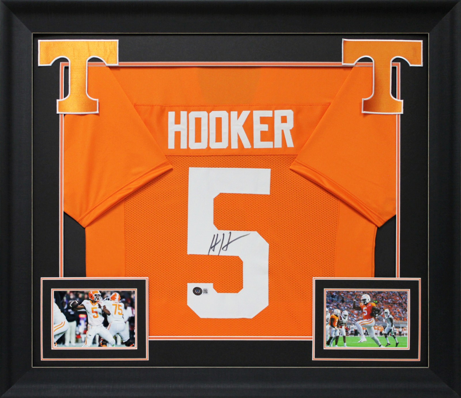 Tennessee Hendon Hooker Authentic Signed Orange Pro Style Framed Jersey ...