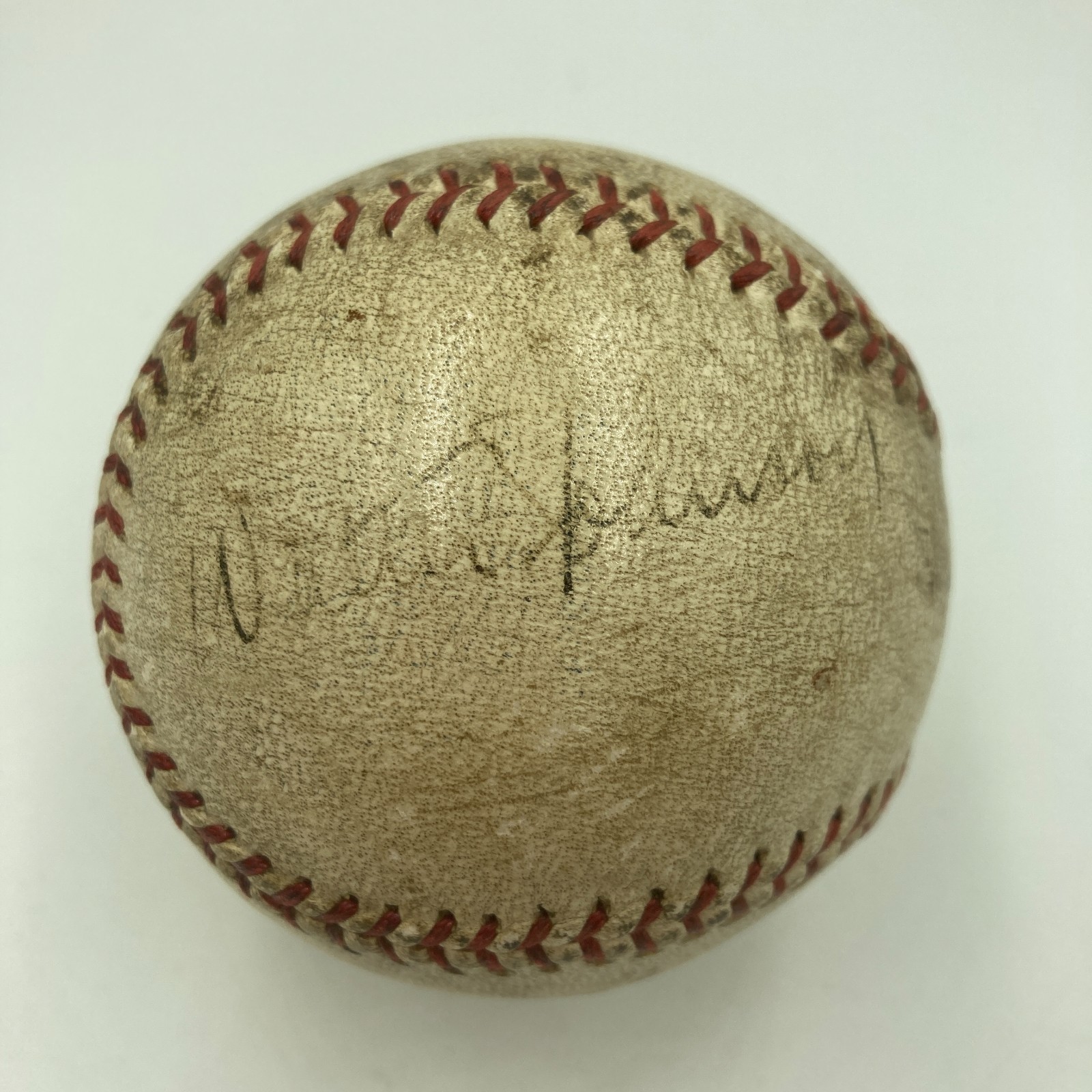 Walter Johnson Single Signed Official American League Baseball PSA DNA ...