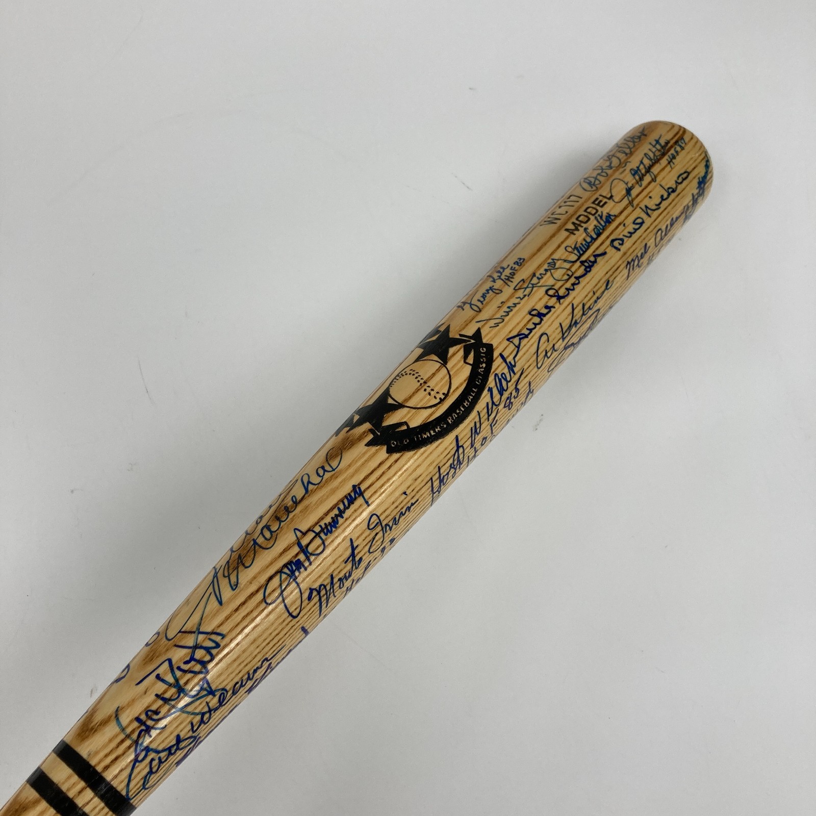 Beautiful Hall Of Fame Multi Signed Baseball Bat 42 Sigs PSA DNA COA ...