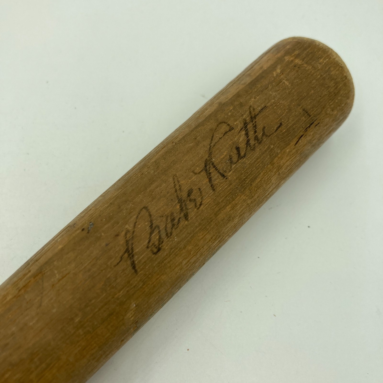 Babe Ruth Signed 1930's Louisville Slugger Mini Baseball Bat PSA DNA ...