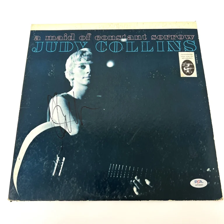 Judy Collins Signed Vinyl PSA/DNA Autographed A Maid Of Constant Sorrow ...