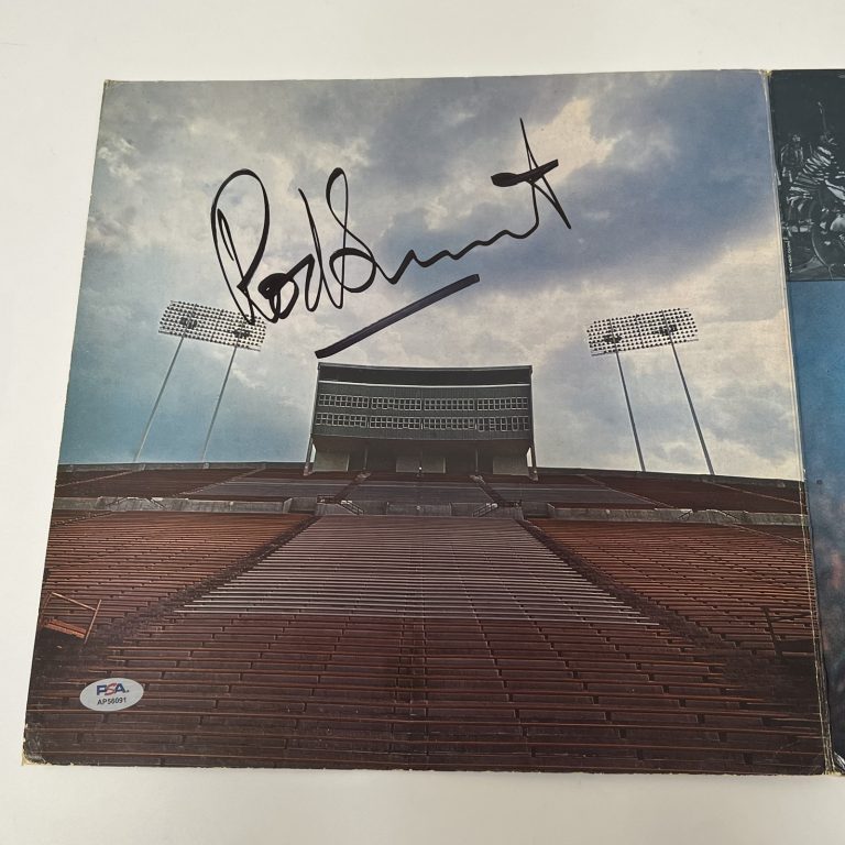 Rod Stewart Signed Vinyl Never A Dull Moment PSA Autographed Music ...