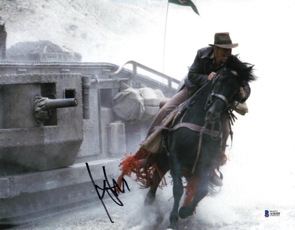 Harrison Ford Signed Autograph 11x14 Photo - Indiana Jones Last Crusade ...