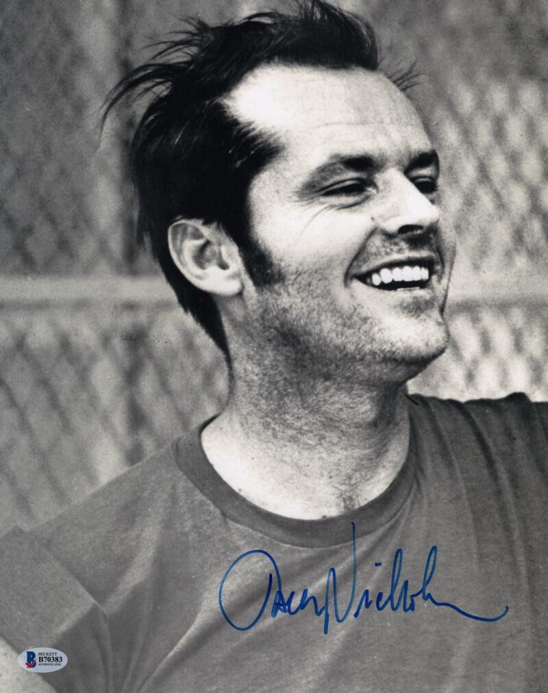 Jack Nicholson Signed Autograph 11x14 Photo One Flew Over the Cuckoo's ...