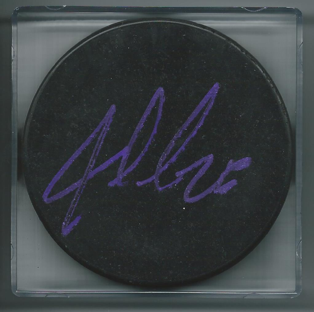 **GFA Los Angeles Kings *JARRET STOLL* Signed Blank Puck J1 COA ...