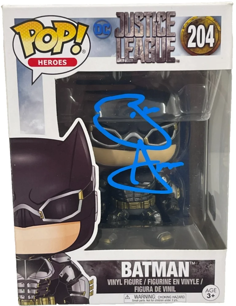 Ben Affleck Signed Batman Funko 204 Justice League Autograph Beckett ...