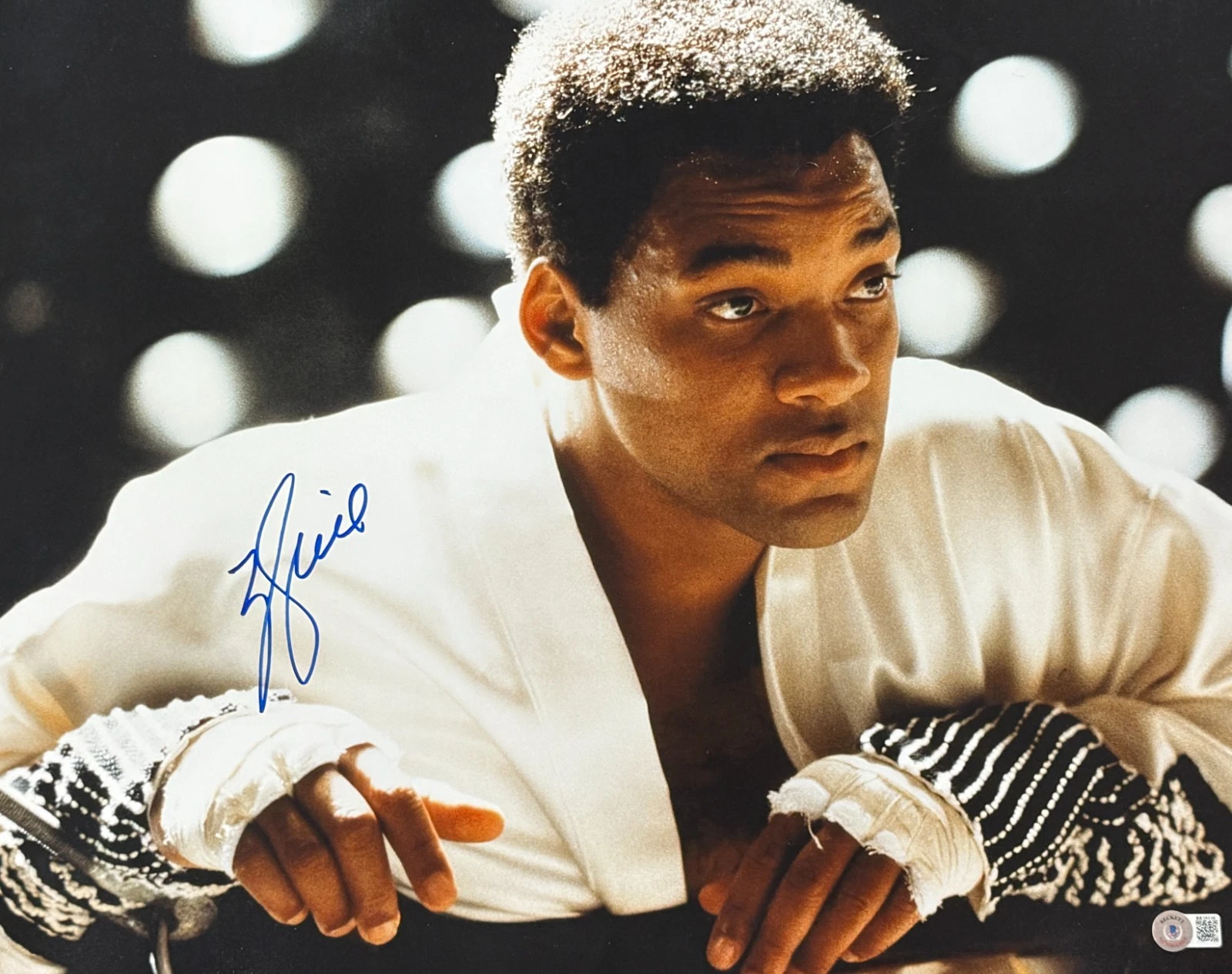 Will Smith Signed 16x20 Photo Ali Authentic Autograph Beckett Qr Code ...