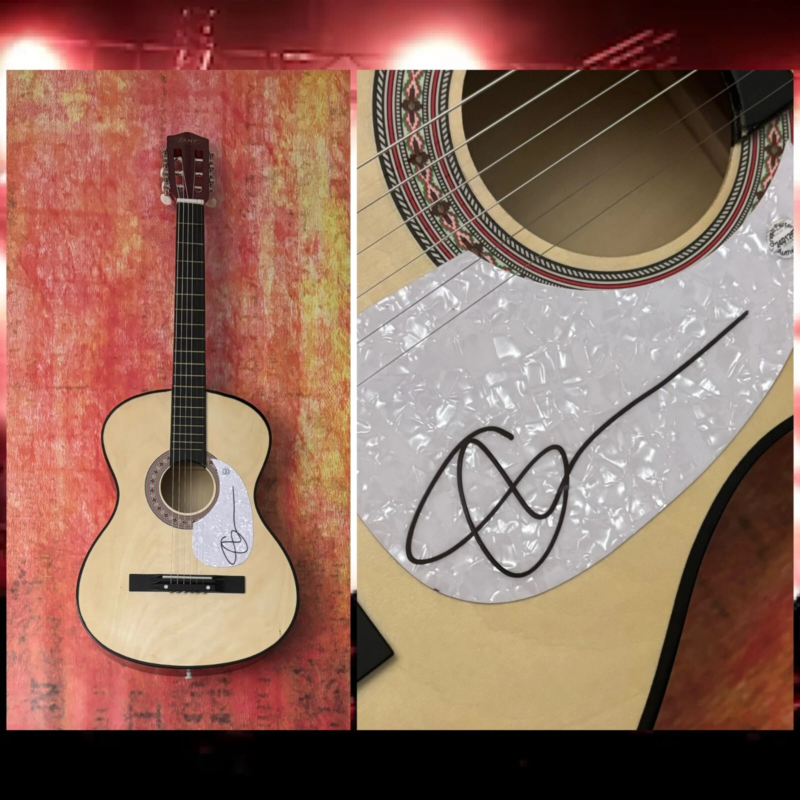 GFA The Church Band STEVE KILBEY Signed Acoustic Guitar S5 COA ...