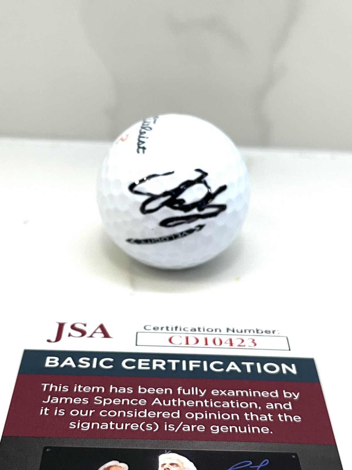 John Daly Hand Signed 1991 PGA Championship Winner Golf Ball JSA Cert ...