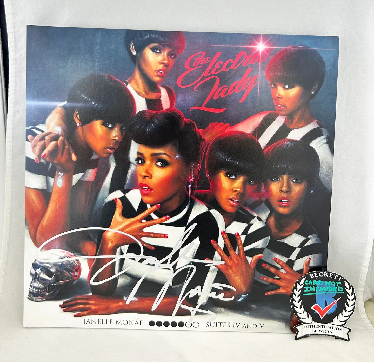 Janelle Monae Signed Vinyl LP Album Suites IV and V Beckett BAS COA ...