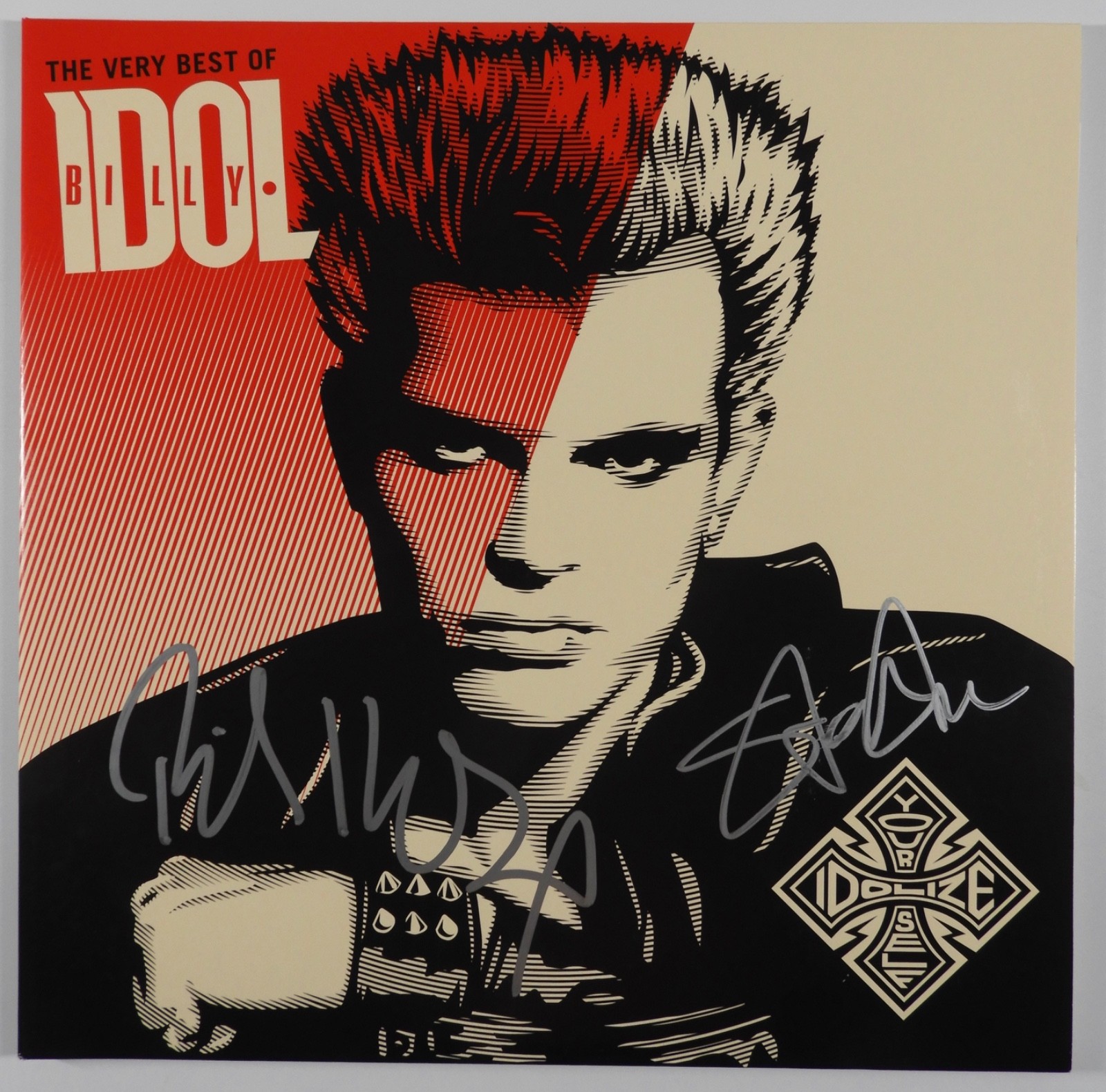 Billy Idol Steve Stevens JSA Signed Autograph Album Record Vinyl Very ...