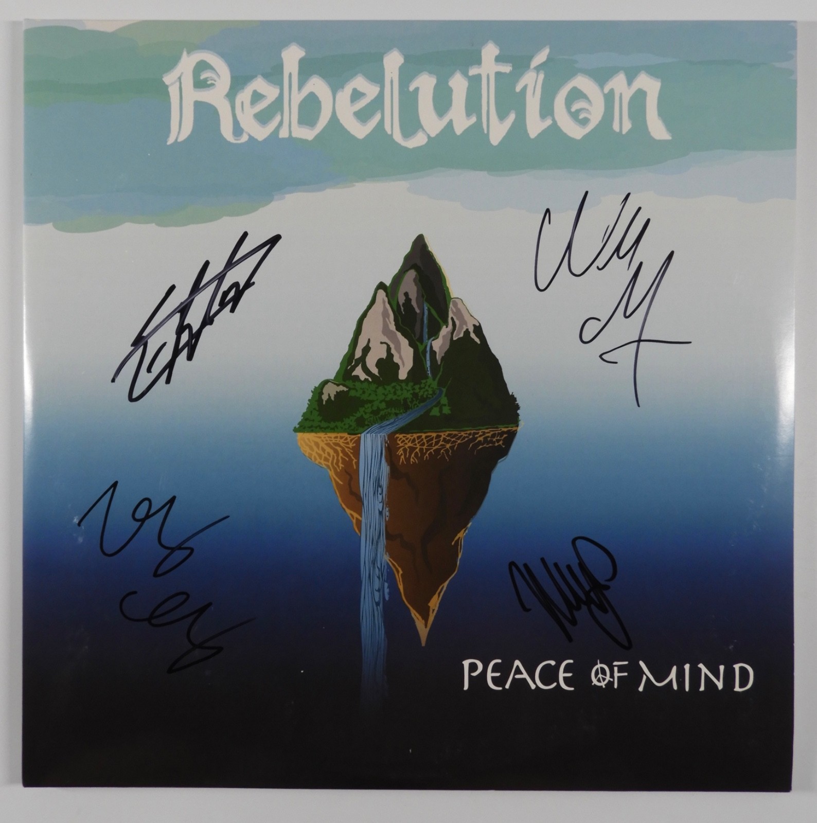 Rebelution JSA Signed Autograph Record Album Vinyl Peace Of Mind ...