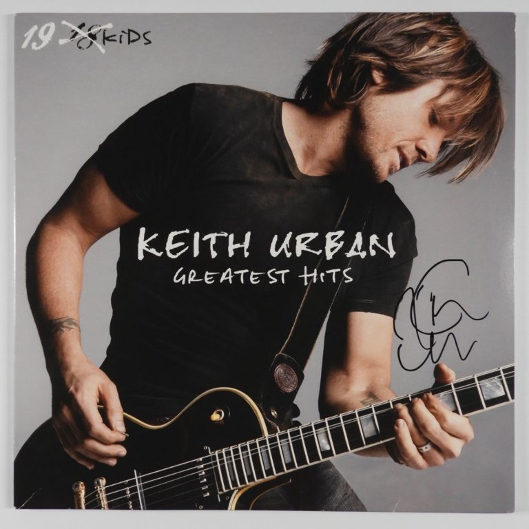 Keith Urban Signed Autograph Album JSA Record Vinyl Greatest Hits ...