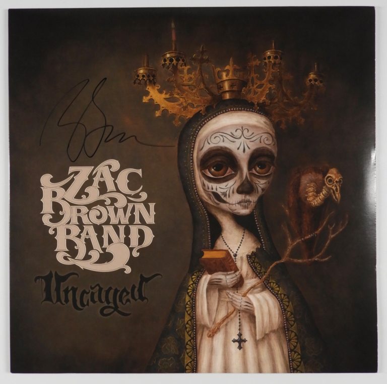 Zac Brown Band JSA Autograph Signed Album Vinyl Uncaged | Autographia