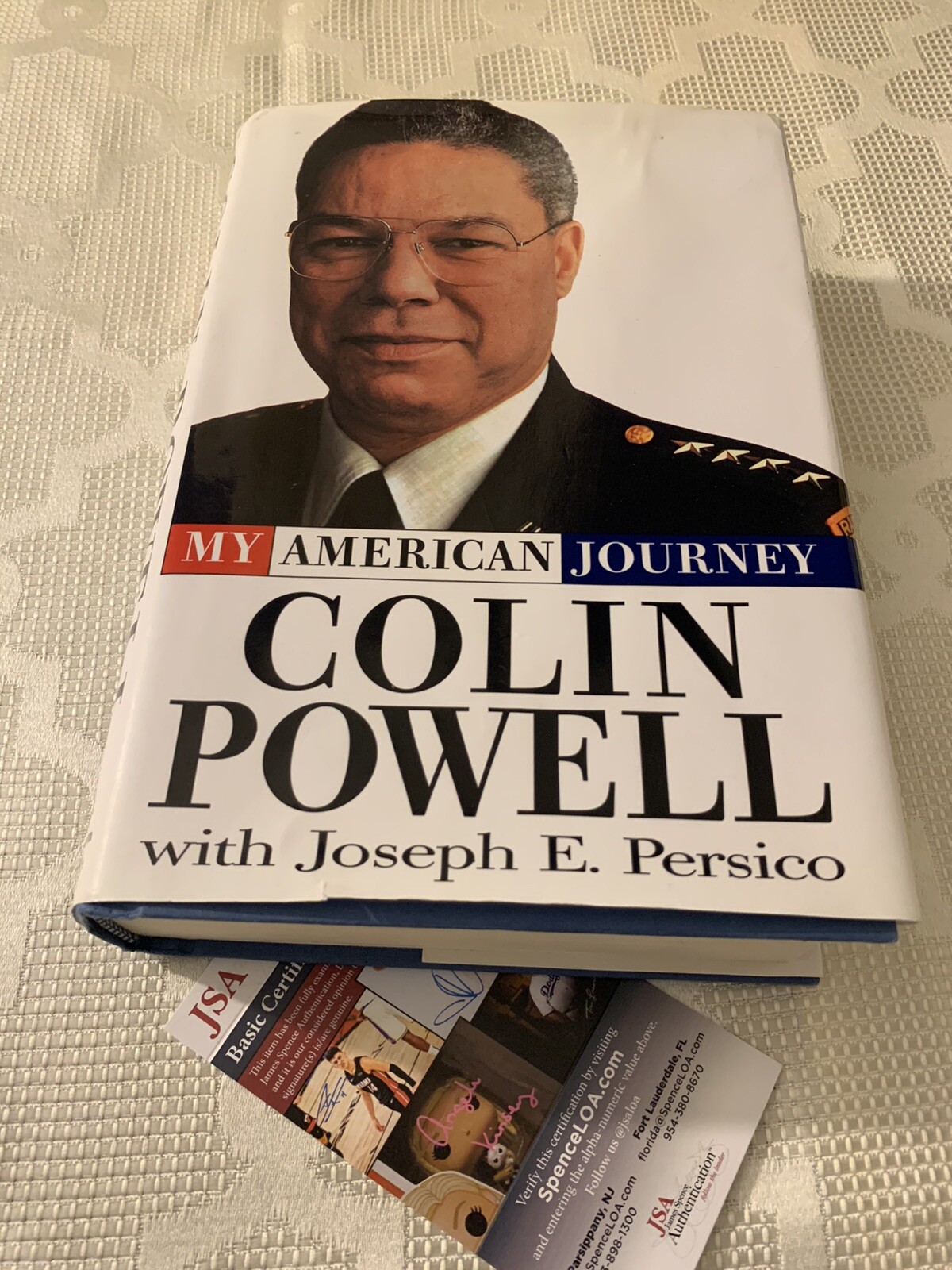 My American Journey SIGNED Colin Powell Book ‘95 Hardcover JSA ...