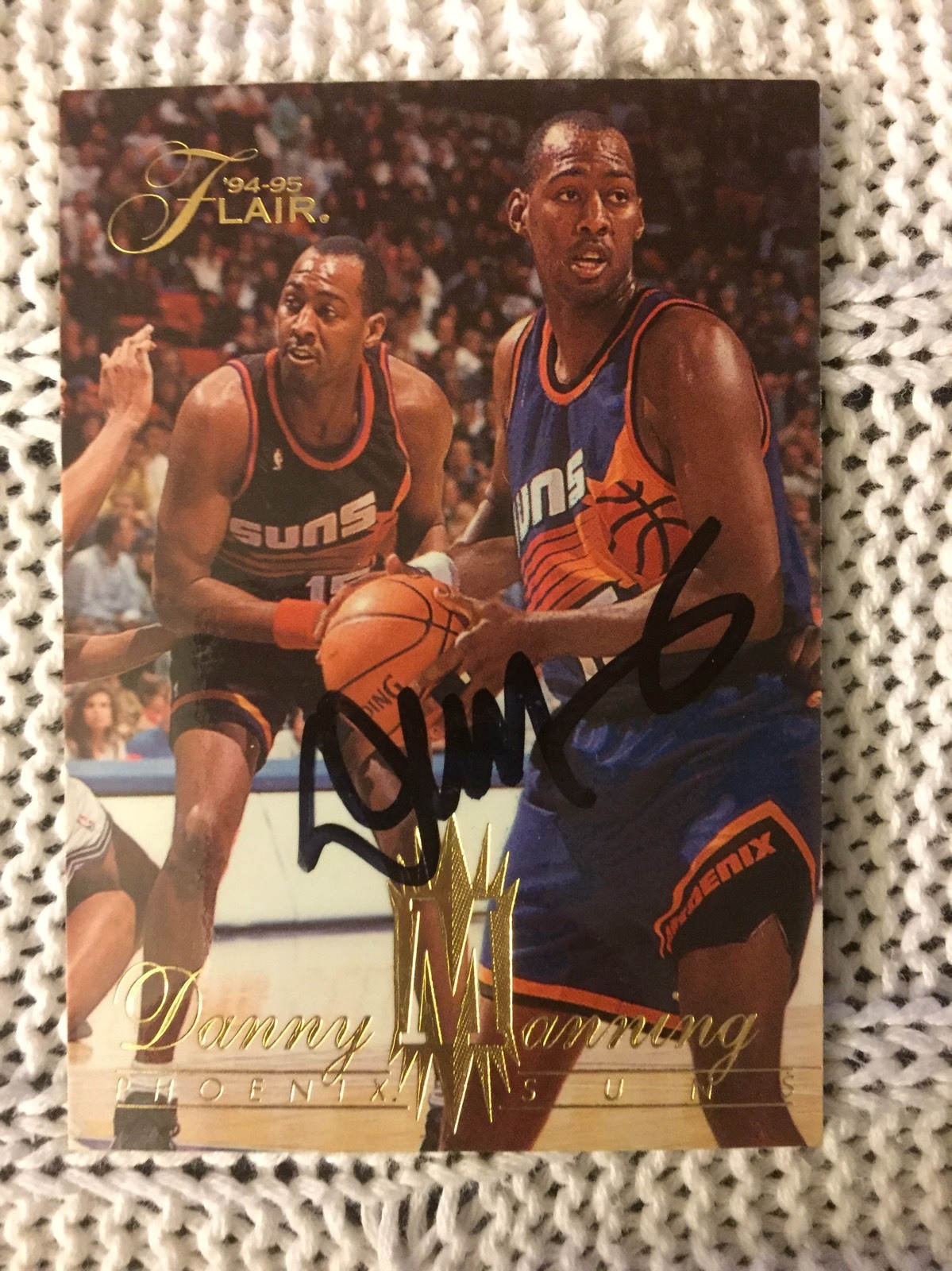 Danny Manning Signed Trading Card Autographed | Autographia